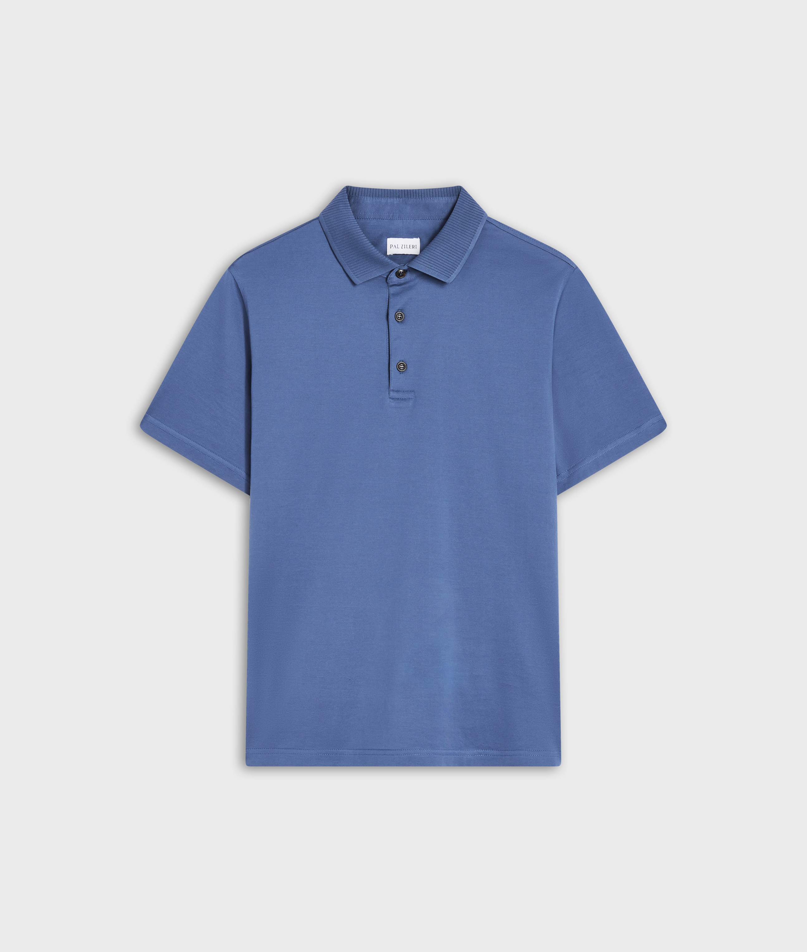 Tshirt In Mercerized Cotton Light Blue Pal Zileri | Shop Online