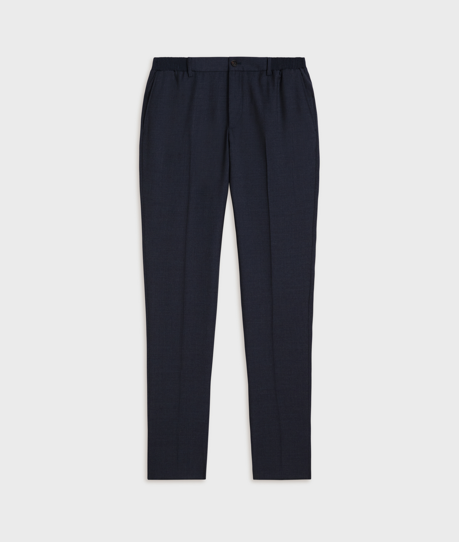 pure navy blue wool pleated trousers Pal Zileri | Shop Online